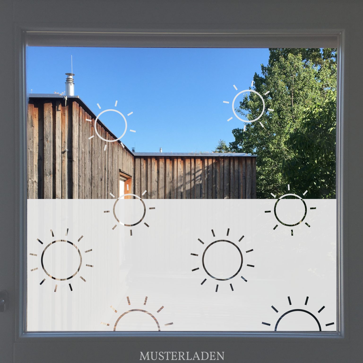 Fensterfolien Motive Musterladen und Fensterfolien nach Maß